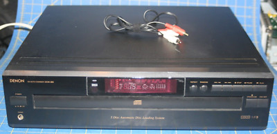 Denon DCM-380 5 Disc CD Compact Disc Changer Player TESTED | eBay