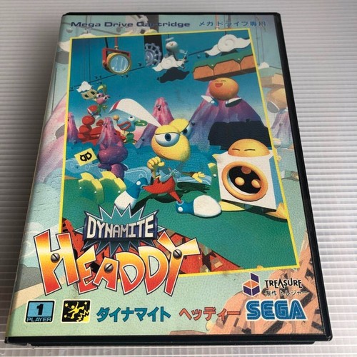 Sega Mega Drive DYNAMITE HEADDY Japanese Edition Very Good GP | eBay