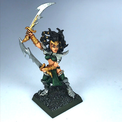 Classic Metal Witch Elf Dark Elf Elves - Painted - Warhammer Fantasy ...