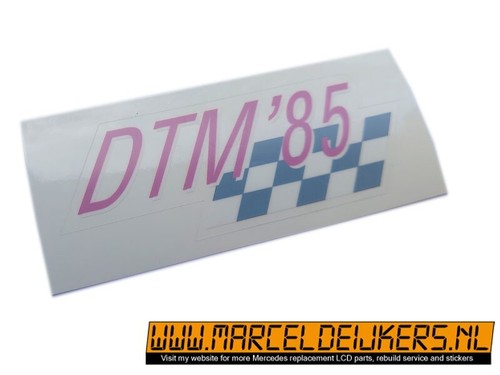 Mercedes Sticker Decal DTM85 86 86 87 88 89 90 91 92 93 For Each Year! w201 | eBay Australia