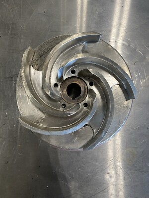 WAUKESHA PT# 1-60X 316L WCB/SPX PUMP IMPELLER w/ BACK PLATE | eBay