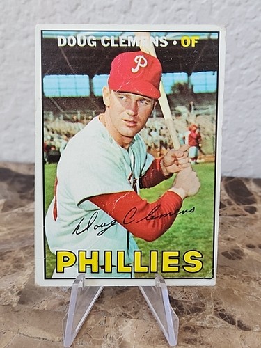 1967 Topps Doug Clemens #489 Rookie RC Crease | eBay