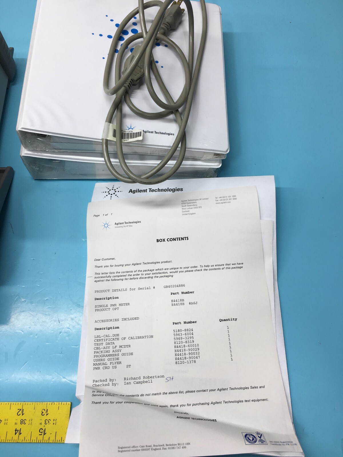 Agilent E4418B EPM Series Single-Channel Power Meter for sale online | eBay