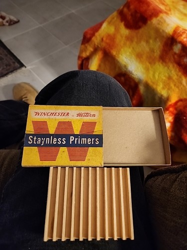 Winchester Western Staynless 209 Shotgun Primer Empty Box With Tray | eBay