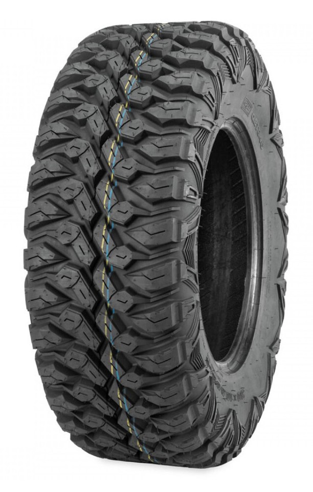 Kit 4 Quadboss QBT846 Tires 30x10-14 on MSA M33 Clutch Matte Black ...