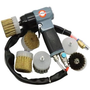Pneumatic Brush Cleaning Machine Air Rust Polishing Machine Sofa ...