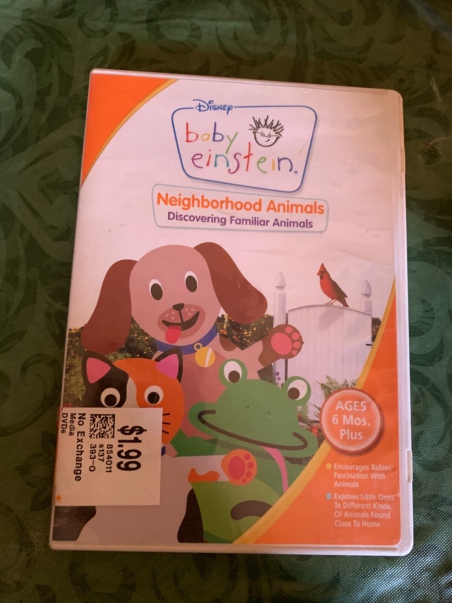Baby Einstein Neighborhood Animals Dvd Menu Borrow Baby Einstein