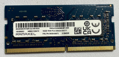 Ramaxel 16GB 3200 DDR4 1Rx8 PC4 RMSA3320ME88HBF SODIMM Laptop RAM ...