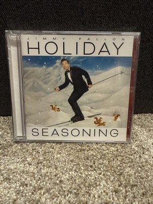 Jimmy Fallon Signed Holiday Seasoning CD Autographed Insert Christmas ...