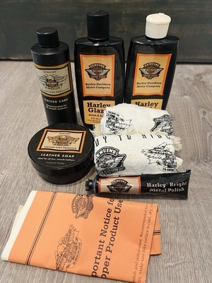 Vtg 1990’s Harley Davidson Cleaning Kit (set) | eBay