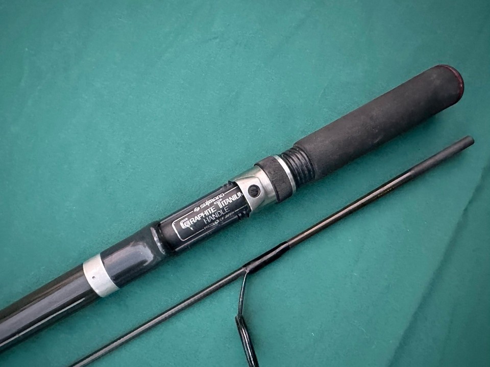 Vintage Shimano Graphite Fighting Rod SF-2501 5' Ultra Light Action 2 ...