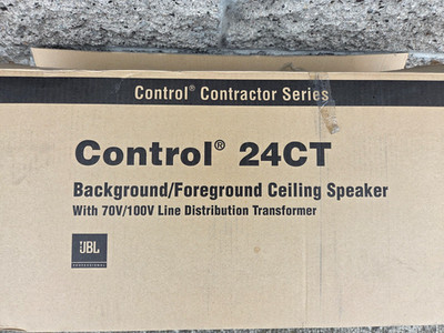 JBL Professional Model Control 24CT Ceiling Loudspeakers 70or100volts ...