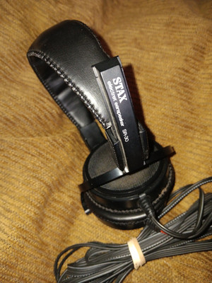 Excellent Condition! Stax SR-30 Electret Earspeakers Headphones (SR-34 ...