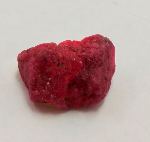 25 Cts Natural Ruby Untreated Unheated Raw Mozambique Rough Loose ...