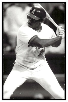 Chili Davis (1990) California Angels Vintage Baseball Postcard PCCA | eBay