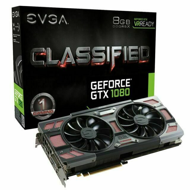 EVGA GeForce GTX 1080 8GB GDDRX Graphics Card (08GP46386KR) for sale ...