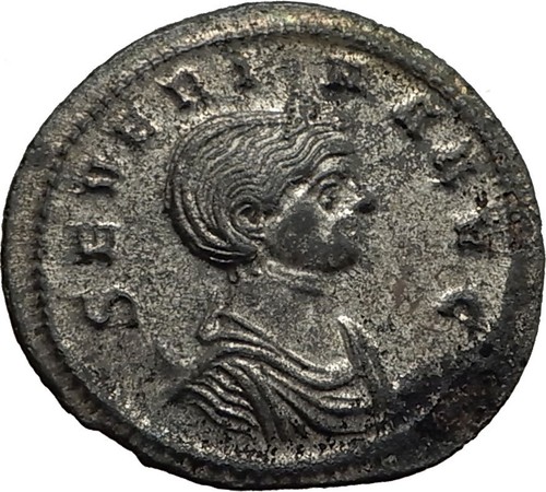 SEVERINA Aurelian wife 274AD Rome Authentic Ancient Roman Coin FIDES ...