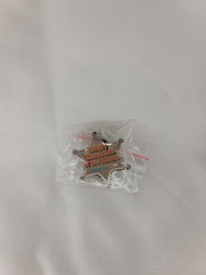 Wal-Mart Safety Associate Of The Month Sheriff Pin Badge | eBay