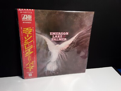 ELP"Self-Titled Debut"Lp Japan-Obi-Vinyl Japanese Salad Trilogy Tarkus ...