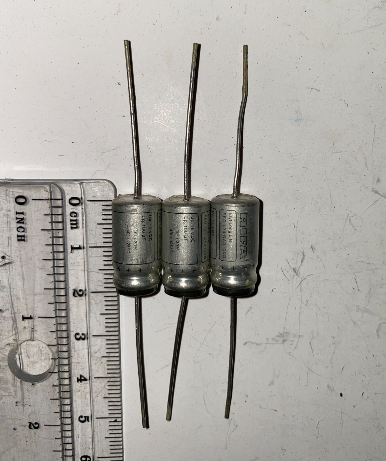 100uF 16VDC x 2 pcs RIFA Elyt Long Life Capacitor | eBay