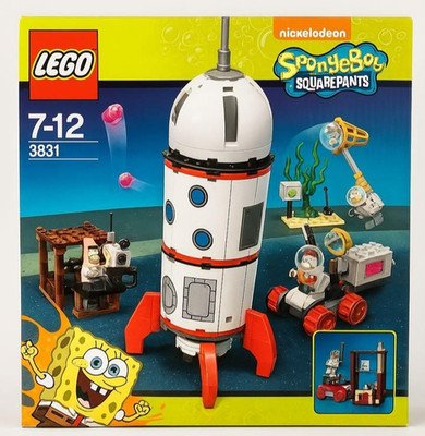 LEGO SpongeBob SquarePants 3831 Rocket Ride NEW! Sandy Cheeks Bridge ...