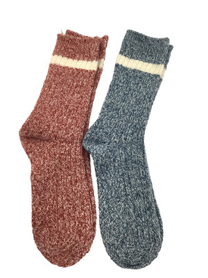 Alpine Design Men's Wool Ragg Hiker 2-Pack Crew Socks, Multi, Large | eBay