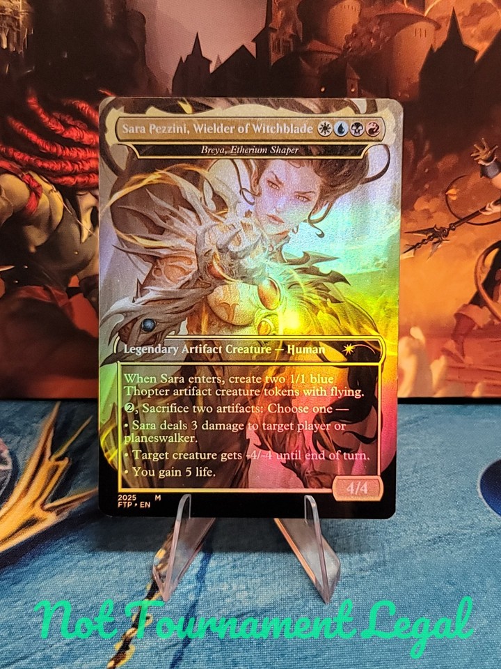 FTP Breya, Etherium Shaper MTG Foil Witchblade Reskin | eBay