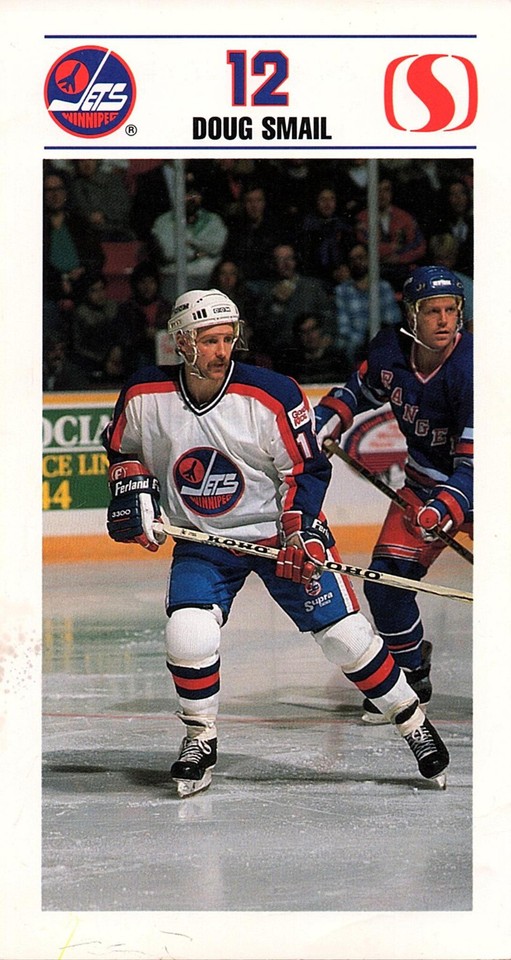 1989-90 Winnipeg Jets Hockey Safeway Team Issued Postcards Trading ...