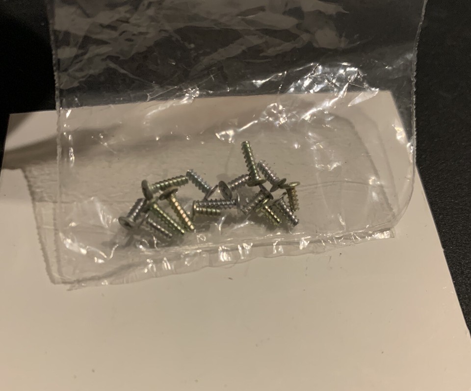 Gameboy Advance SP Factory Hardware/screws OEM GBA SP Tri-Wing Screws ...