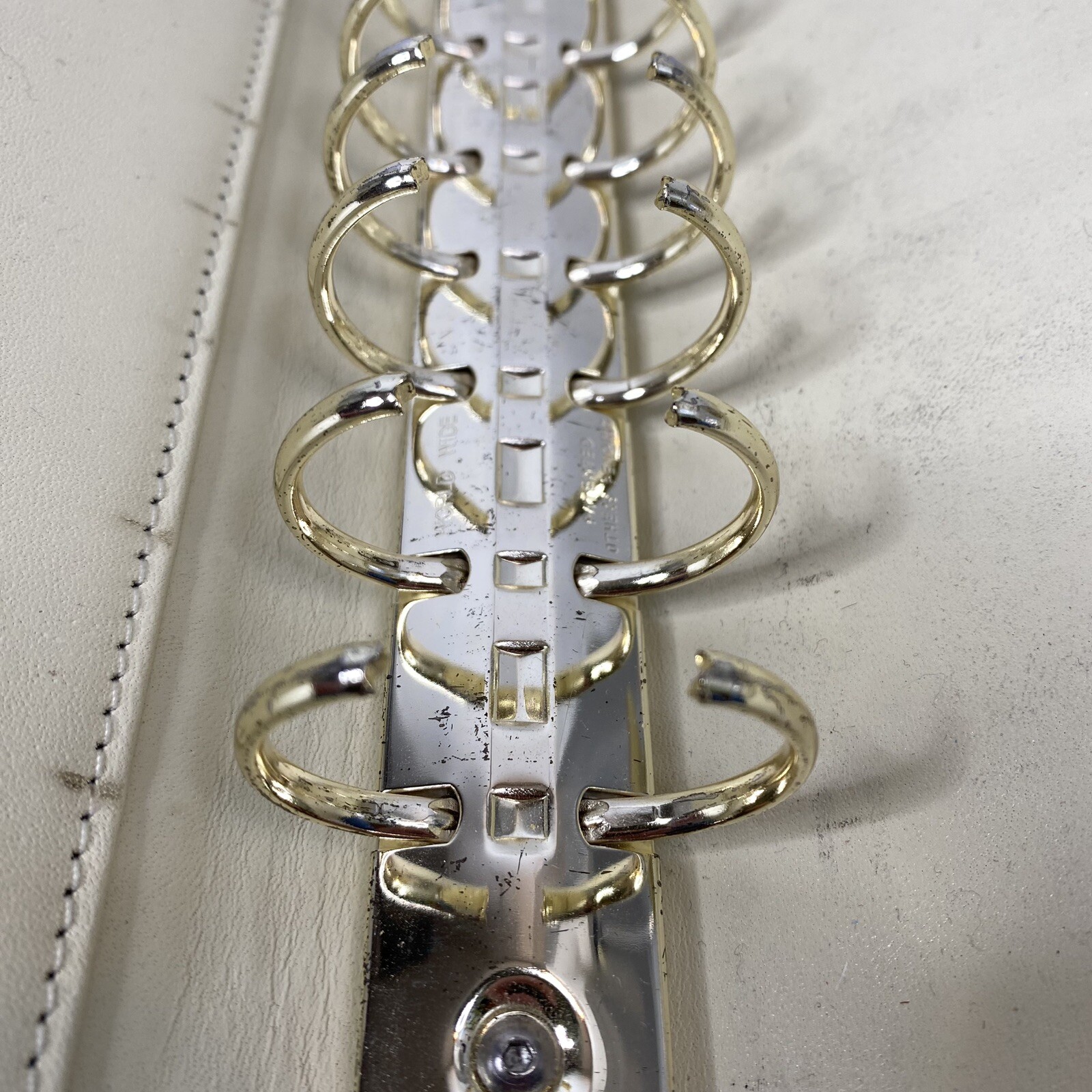 Franklin Covey Classic Tan Full Grain Leather 7-Ring Planner 8x9.5x1.75 ...