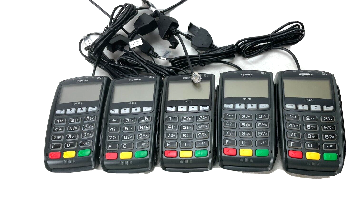 LOT OF 5 Ingenico iPP320 Pin Pad Payment Terminal Swipe Card Reader ...