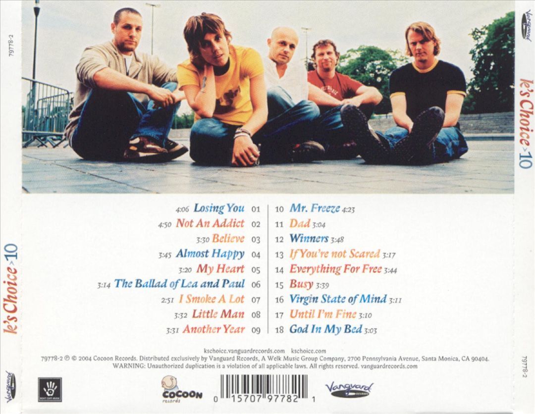 K'S CHOICE - 10: 1993-2003 TEN YEARS OF NEW CD 5099751271826 | eBay