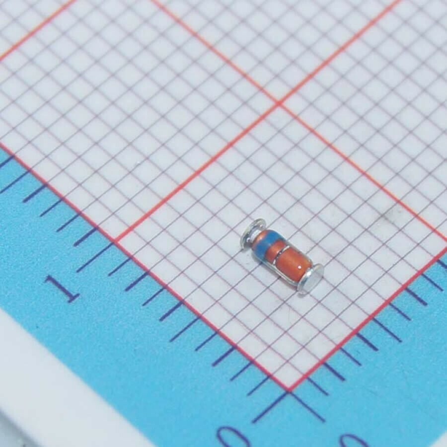 X100 Pcs Diode Zener LL34, Série BZV55C 2V4, BZV55C2V4 0,5W 500mW 7386I ...