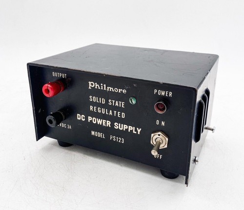 Philmore Solid State Regulated Bench DC Power Supply PS123 Electrical ...