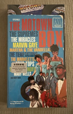 RARE NEW THE MOTOWN BOX 4 CD Set 2005 SEALED Supremes Miracles Marvin ...