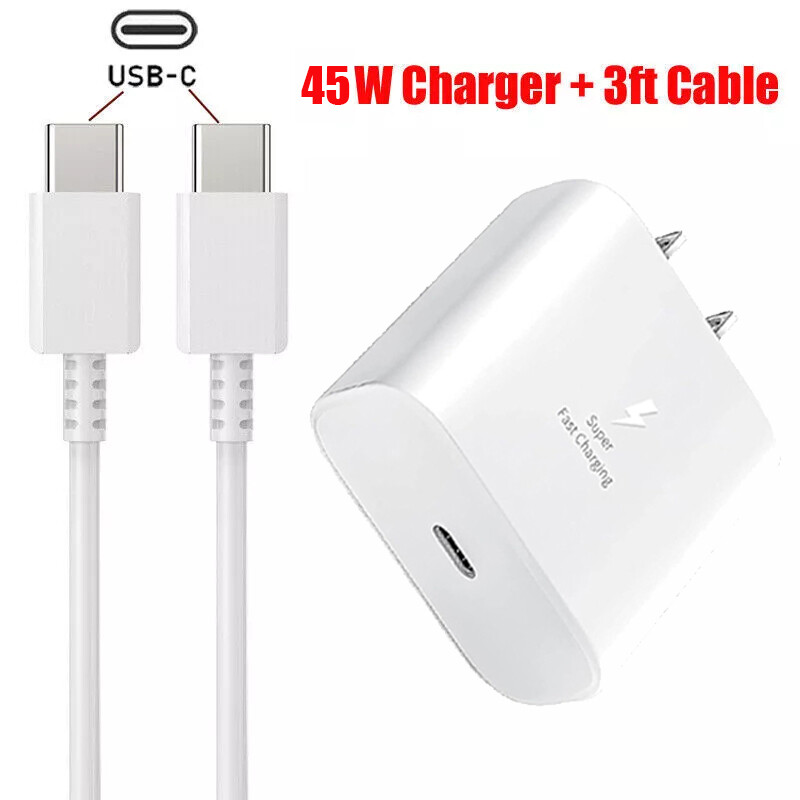 Samsung Super Fast Wall Charger 45W Adapter For Samsung A16 A06 A15 A25 ...