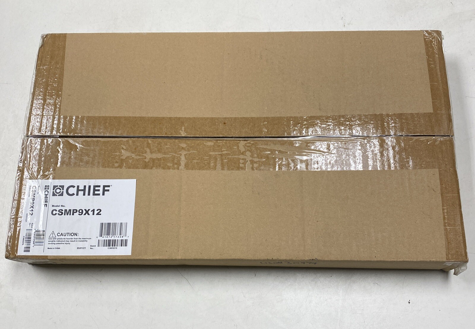 Chief CSMP9X12 Proximity Component Storage Panel Mounting Panel Black ...