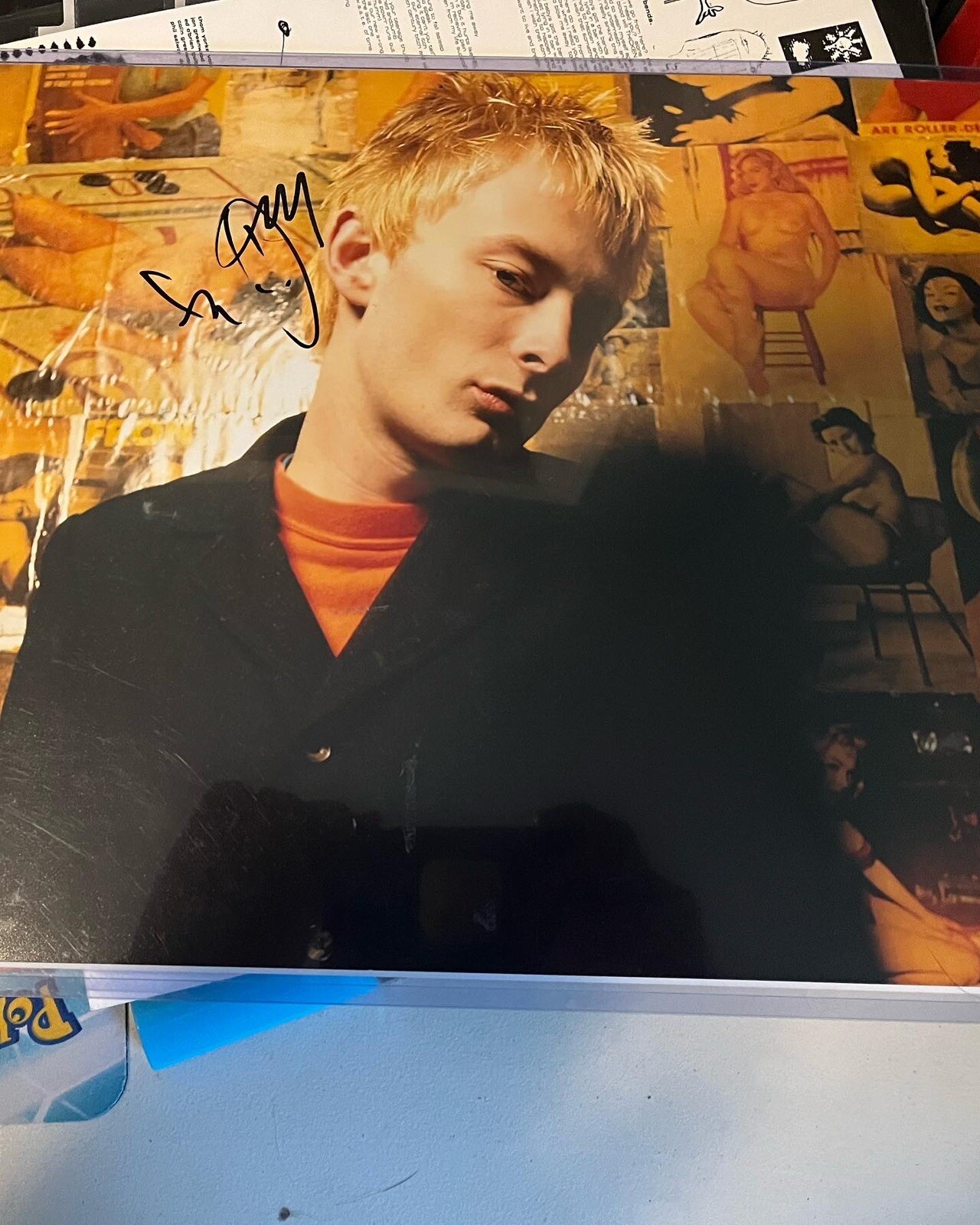 Thom Yorke Radiohead Autographed Signed 11x14 Photo Authentic | eBay