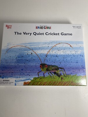 The Very Quiet Cricket Game - Eric Carle - Factory Sealed | eBay