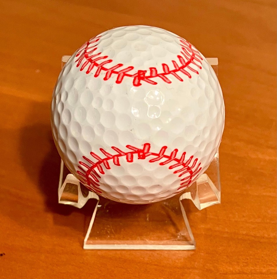 Baseball Logo Golf Ball | eBay UK