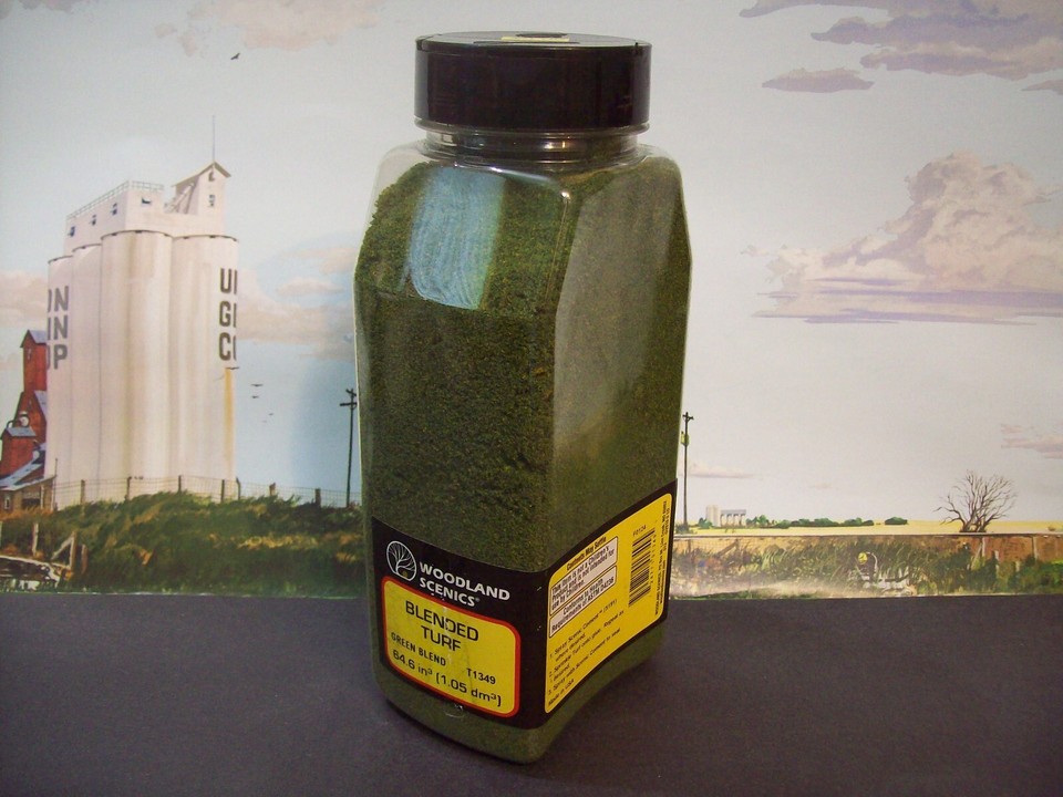 SCENERY BLENDED TURF - Woodland Scenics #T1349 - exc. cond. | eBay