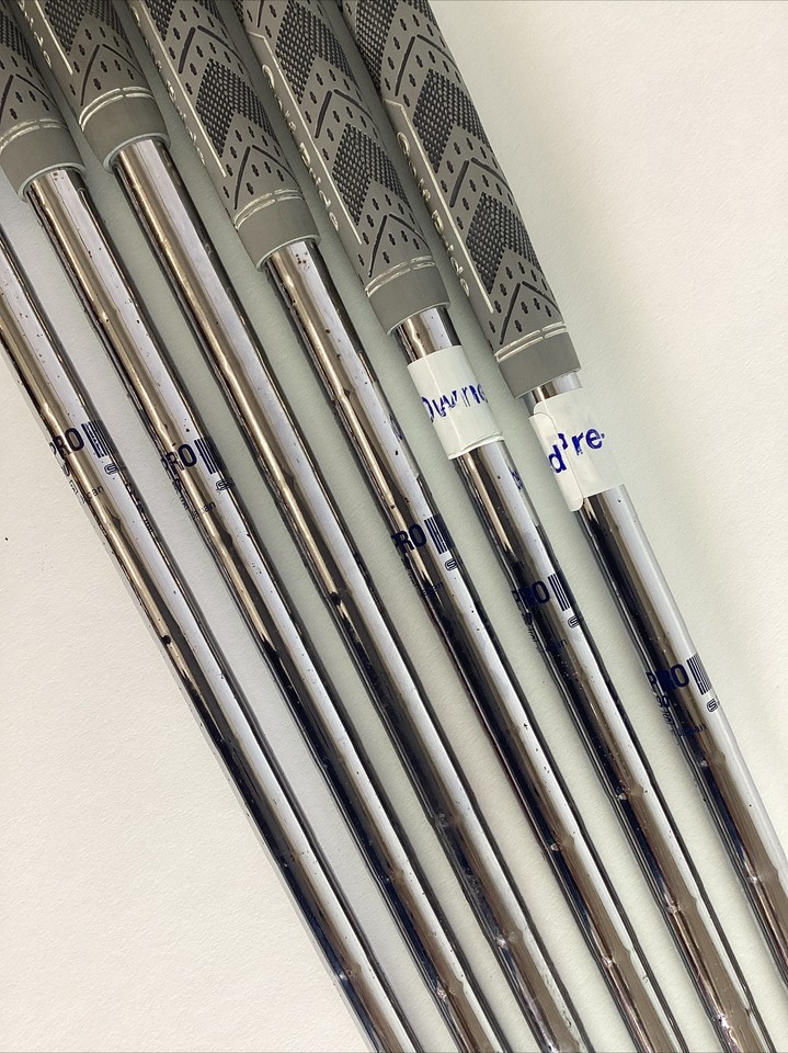 Tour Edge Exotics EXS Pro Forged Iron Set 4-9 NS Pro Stiff Steel Shafts ...