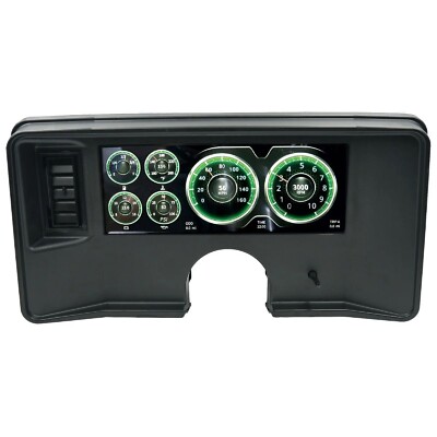 AUTOMETER 7005 Invision LCD Dash Kit for 82-87 Monte Carlo & Malibu ...