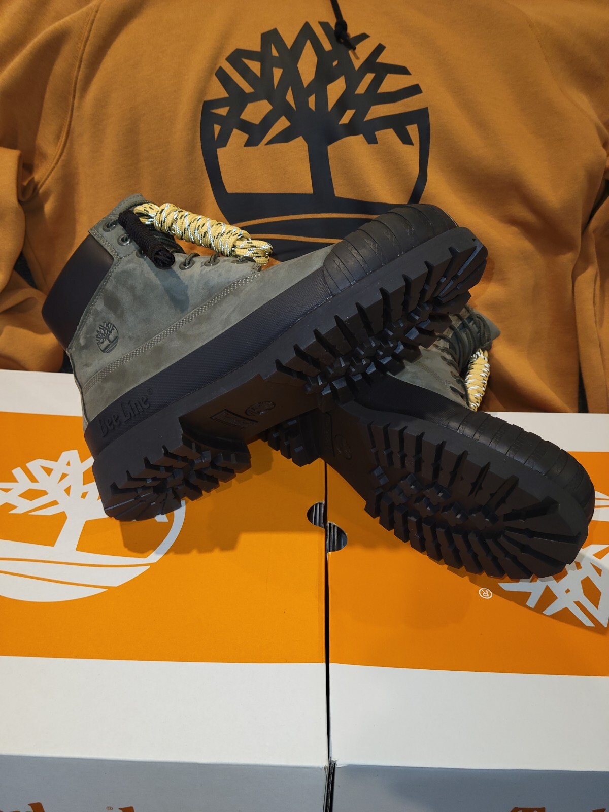 Mens Timberland Premium 6" Beeline BBC Dark Green OA5TFK A58 Size 11.5 ...