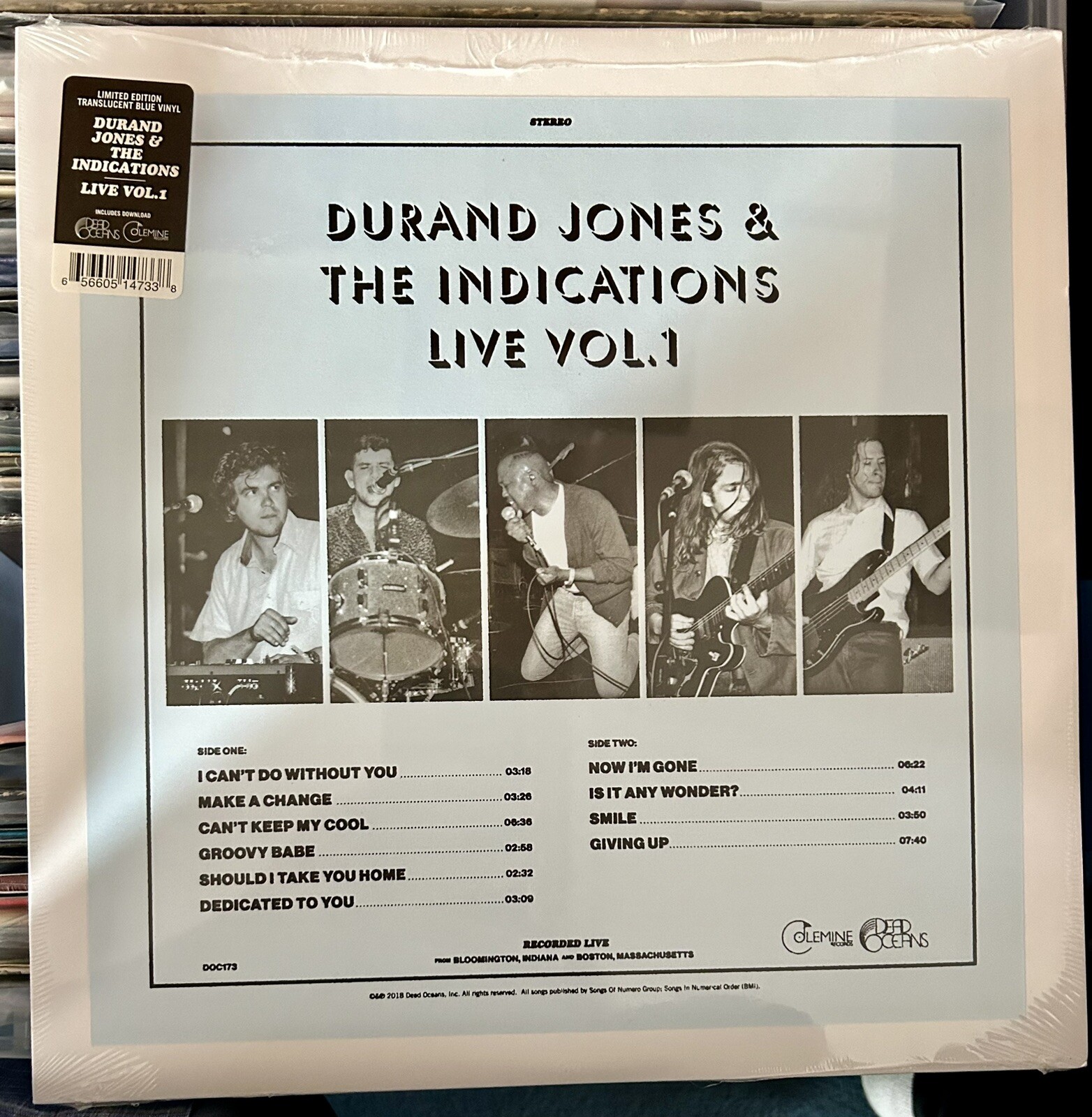 DURAND JONES & THE INDICATIONS - Durand Jones And The Indications Live ...