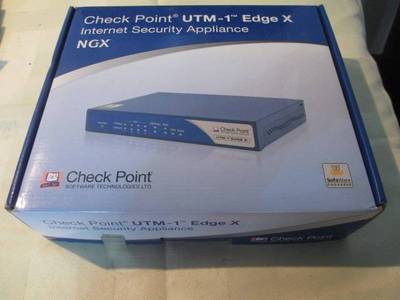 CheckPoint UTM-1 EDGE X ISA SBX-166LHGE-5 302563 CPUTM-EDGE-XG32-EU 32 ...