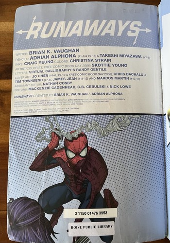 Runaways: The Complete Collection #2 (Marvel, 2014) Retired Library | eBay