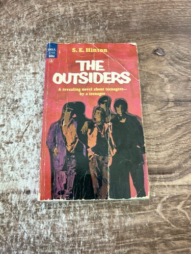 The Outsiders - S.E. Hinton - Vintage 1971 Paperback Dell | eBay