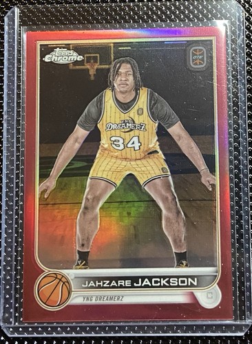 2022-23 Chrome OTE Jahzare Jackson Red Refractor 1/5 | eBay