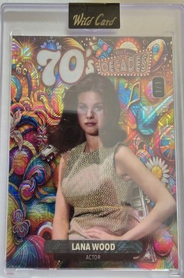 Lana Wood 2024 Wild Card Decades 70’s #d 1/1 James Bond Girl Plenty O ...